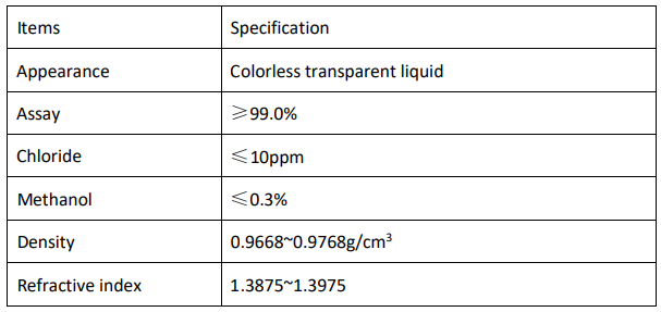 Vinyltrimethoxysilane CAS No. 2768-02-7